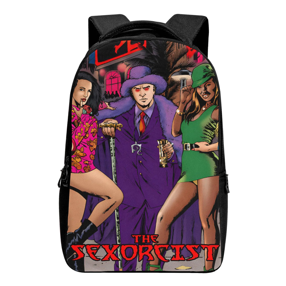 Necro - The Sexorcist - Laptop Backpack - NECRO SUPER STORE – NECRO SUPER STORE