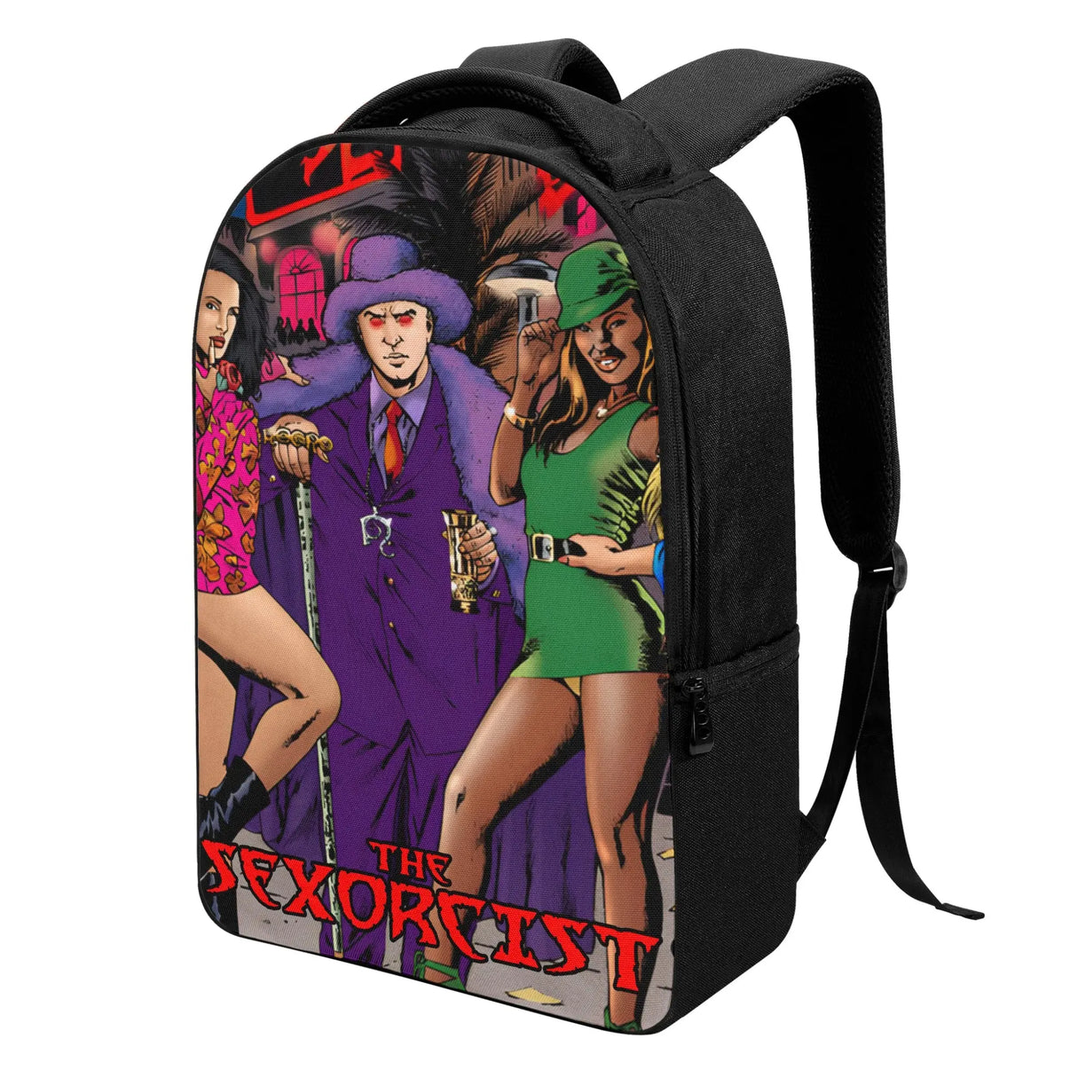 Necro - The Sexorcist - Laptop Backpack – NECRO SUPER STORE