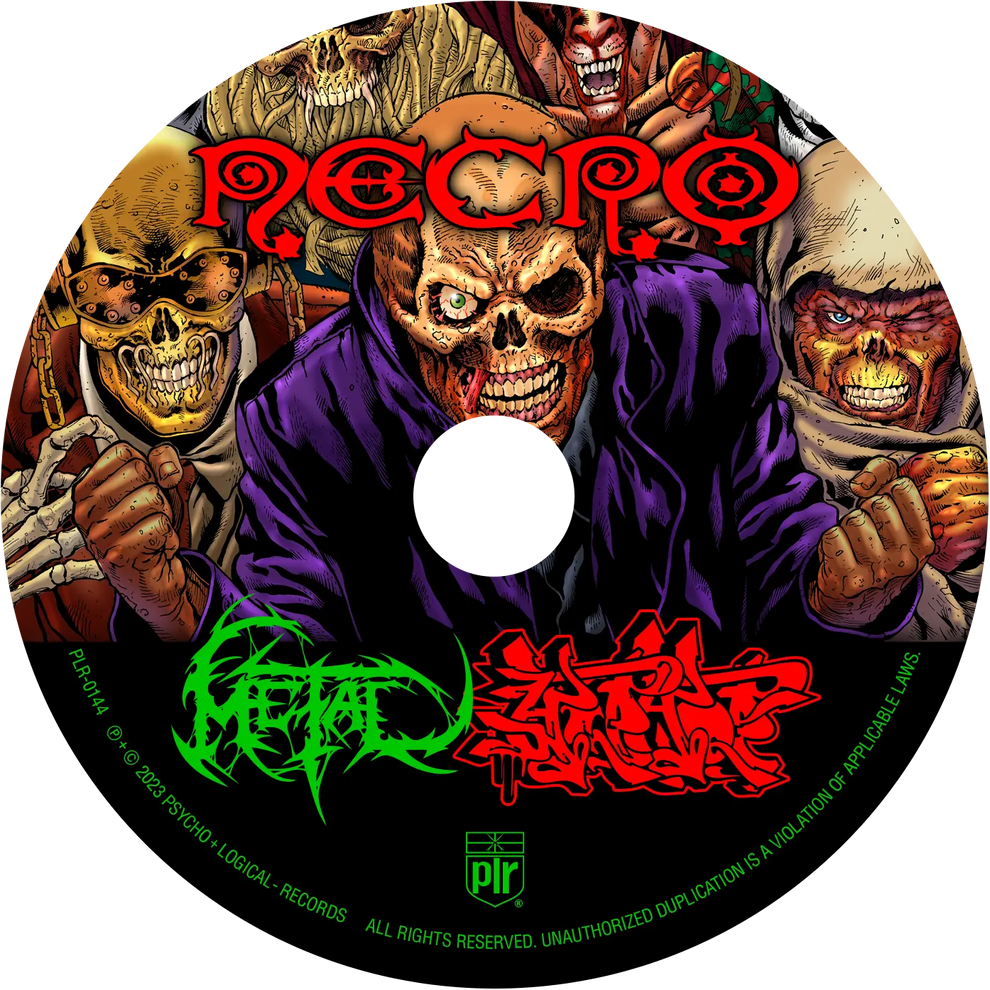 NECRO - Metal Hiphop CD - NECRO SUPER STORE – NECRO SUPER STORE